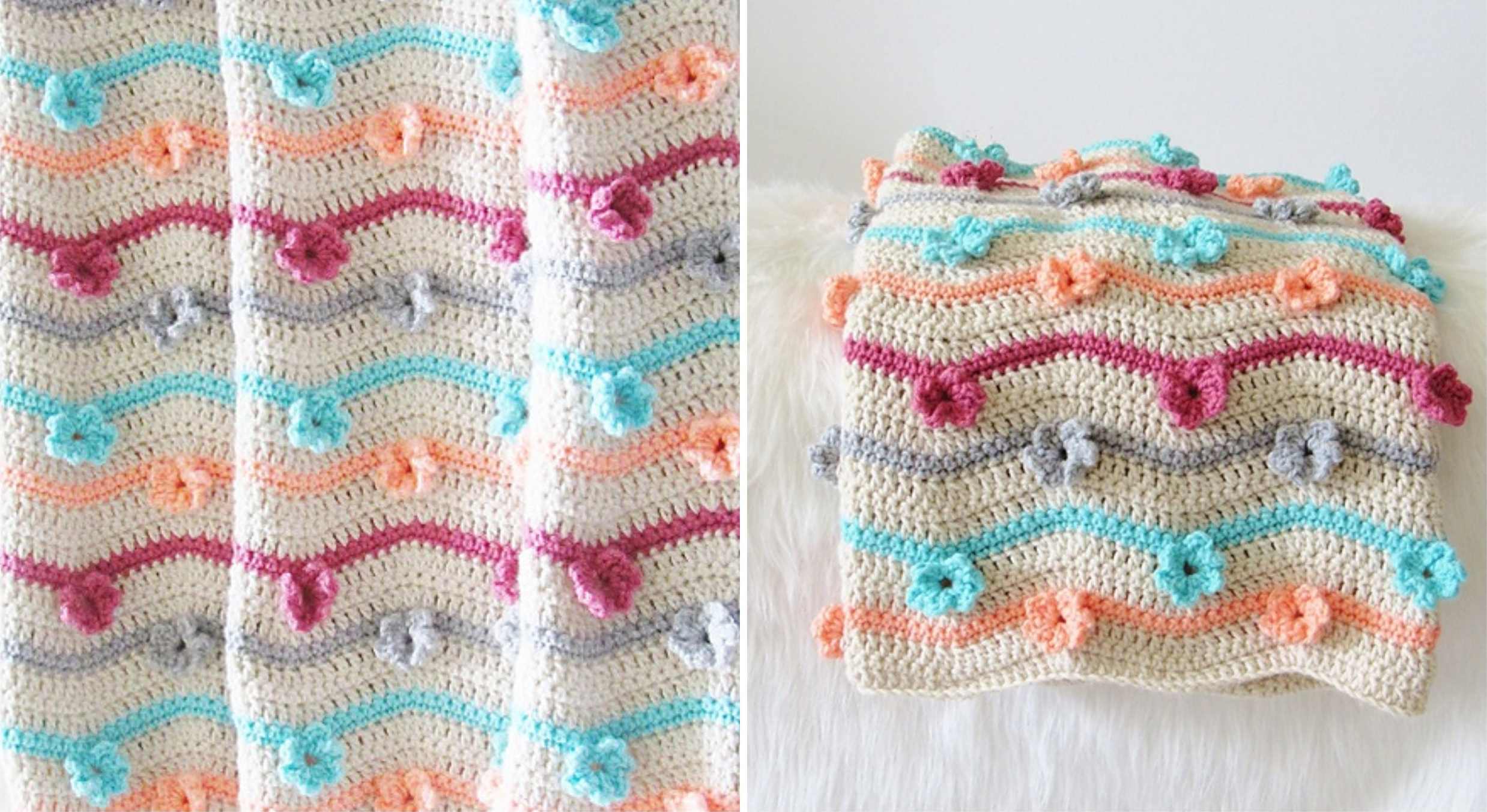 Crochet Flower Afghan