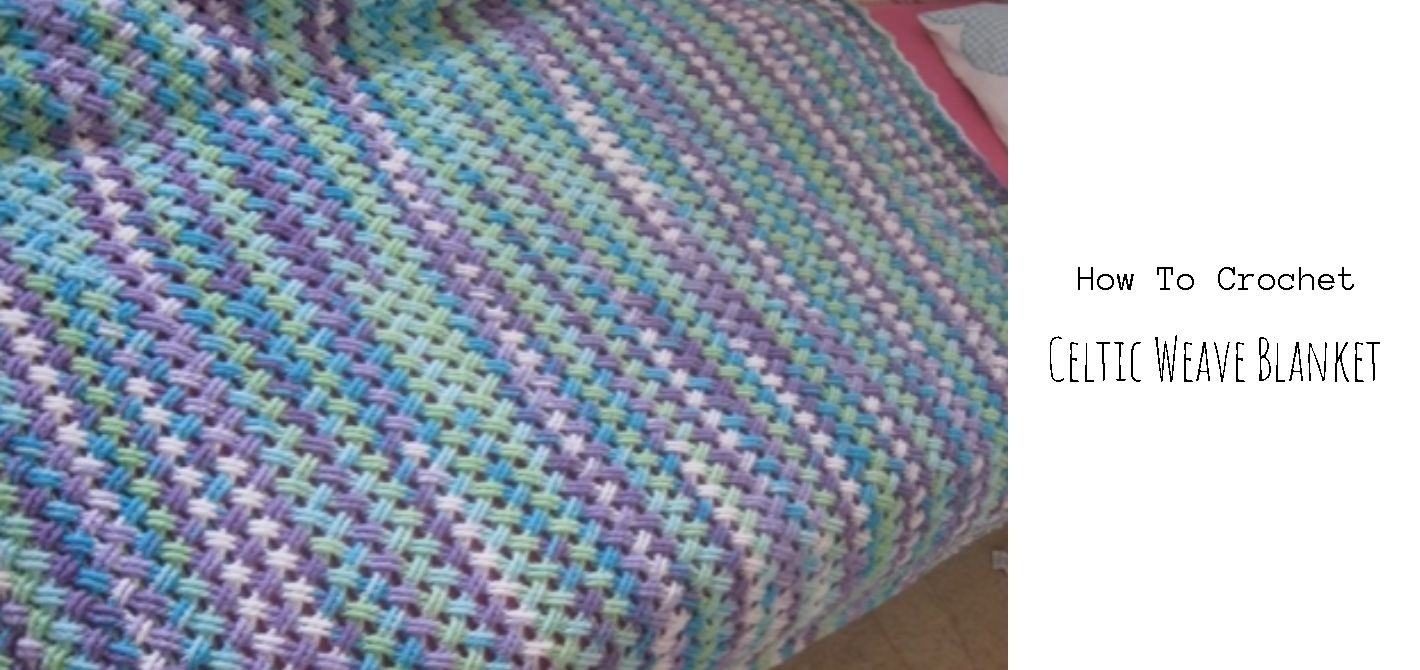 Crochet Celtic Weave Blanket