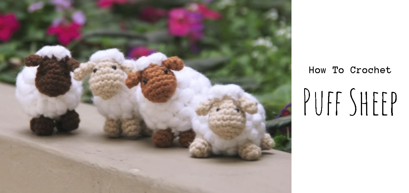 Crochet Puff Sheeps