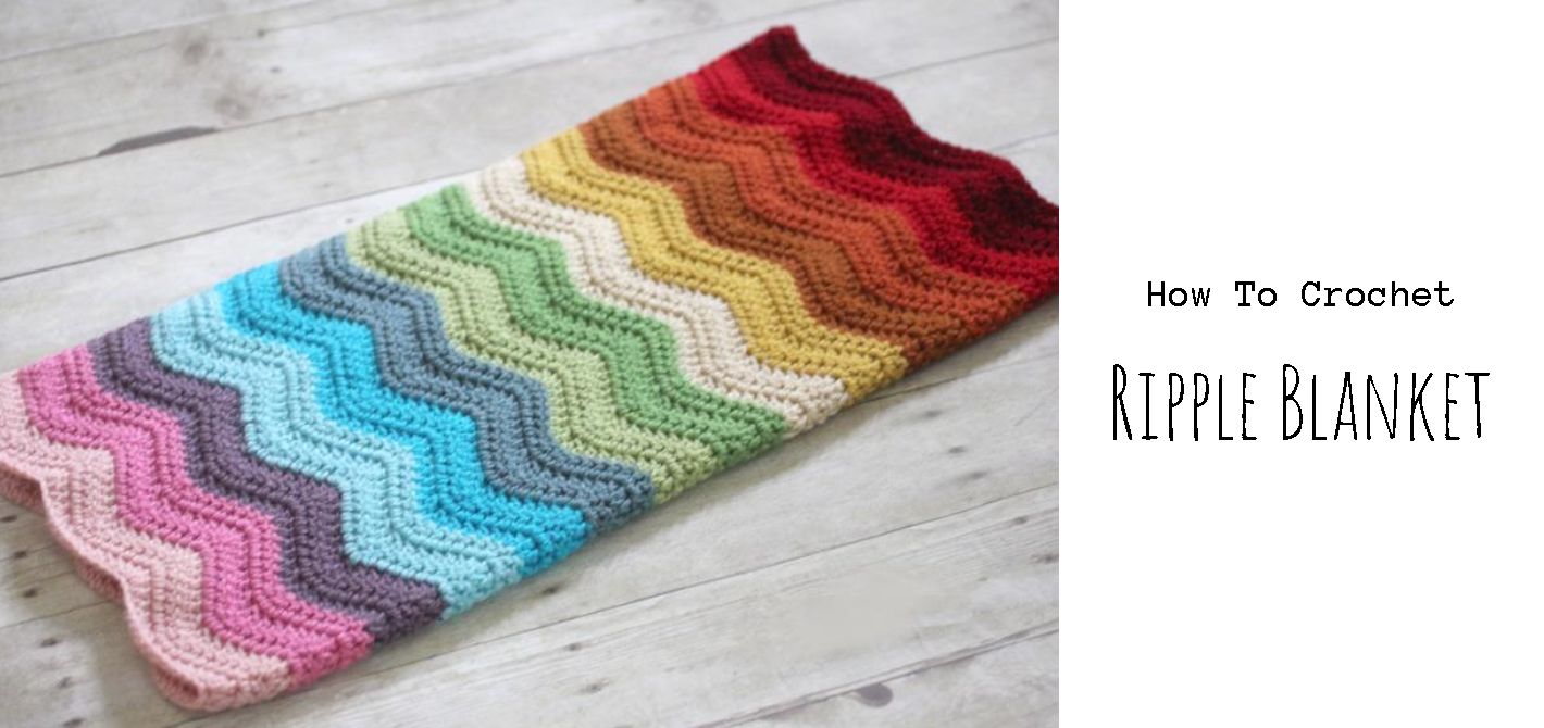 Crochet Ripple blanket