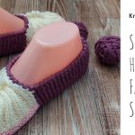 Knit Simple Thumb Slippers