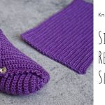 Knit V Shape Simple Slippers