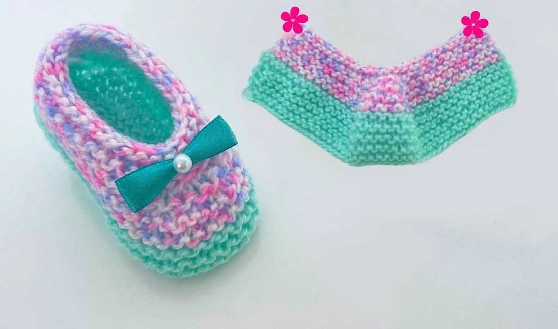 Knit Easy and Beautiful Baby Shoes
